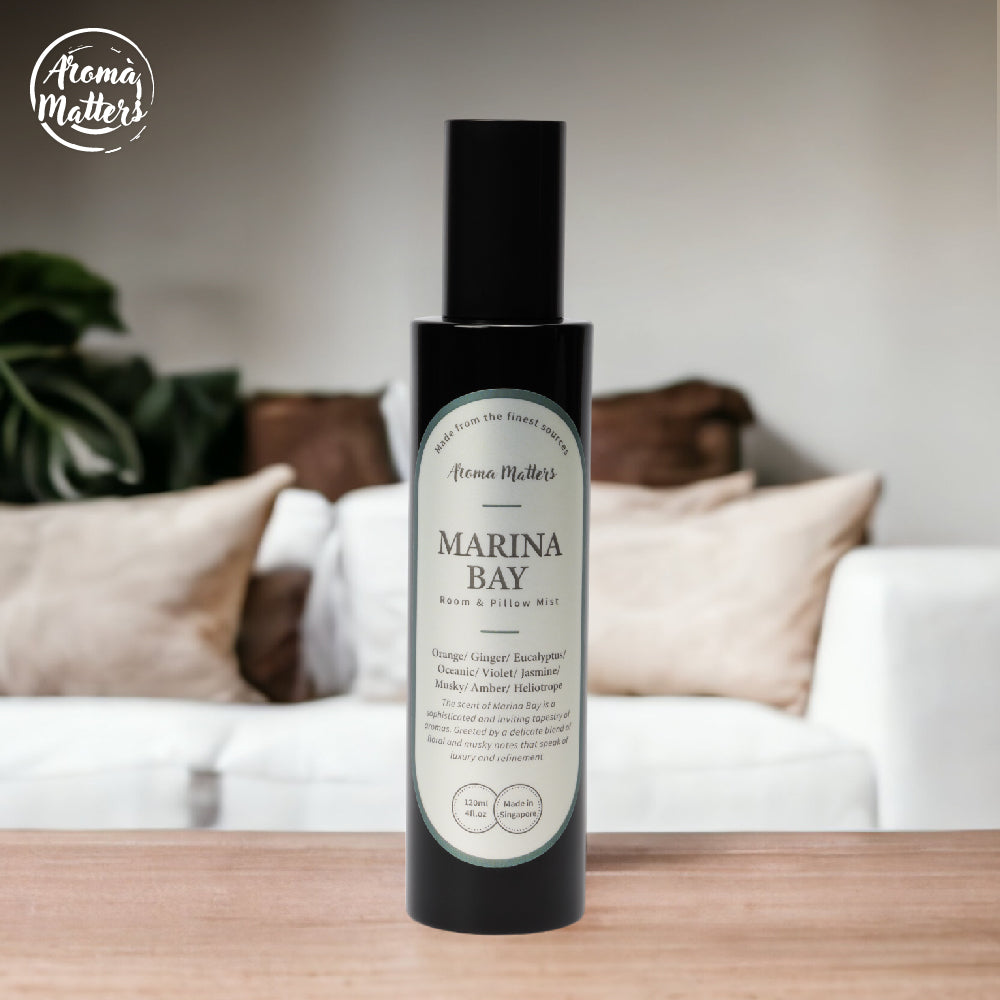 Marina Bay Aromatic Room and Pillow Mist 120ML – Aroma Matters